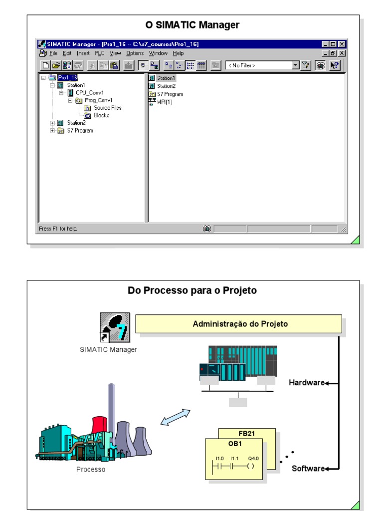 Guia Prático do SIMATIC Manager STEP 7 | PDF | Software de sistema ...
