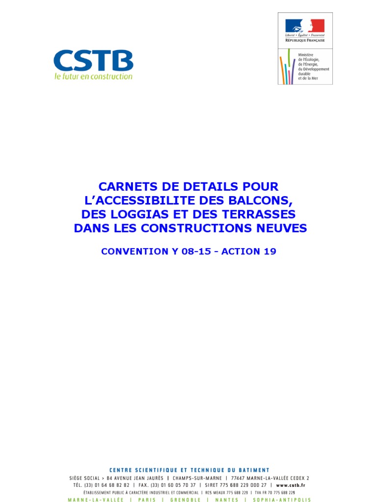 Details CSTB Seuils | PDF