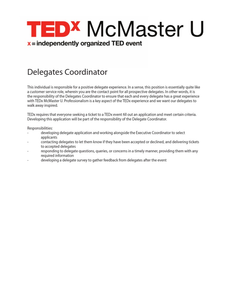 Delegates | PDF
