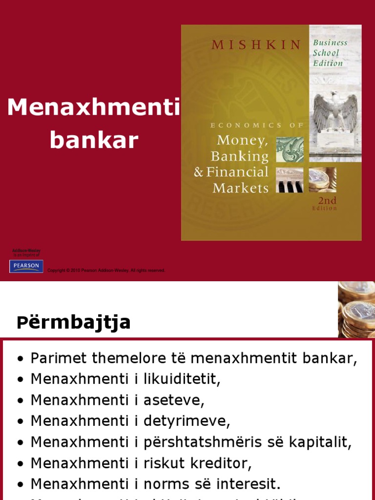 Menaxhmenti Bankar | PDF