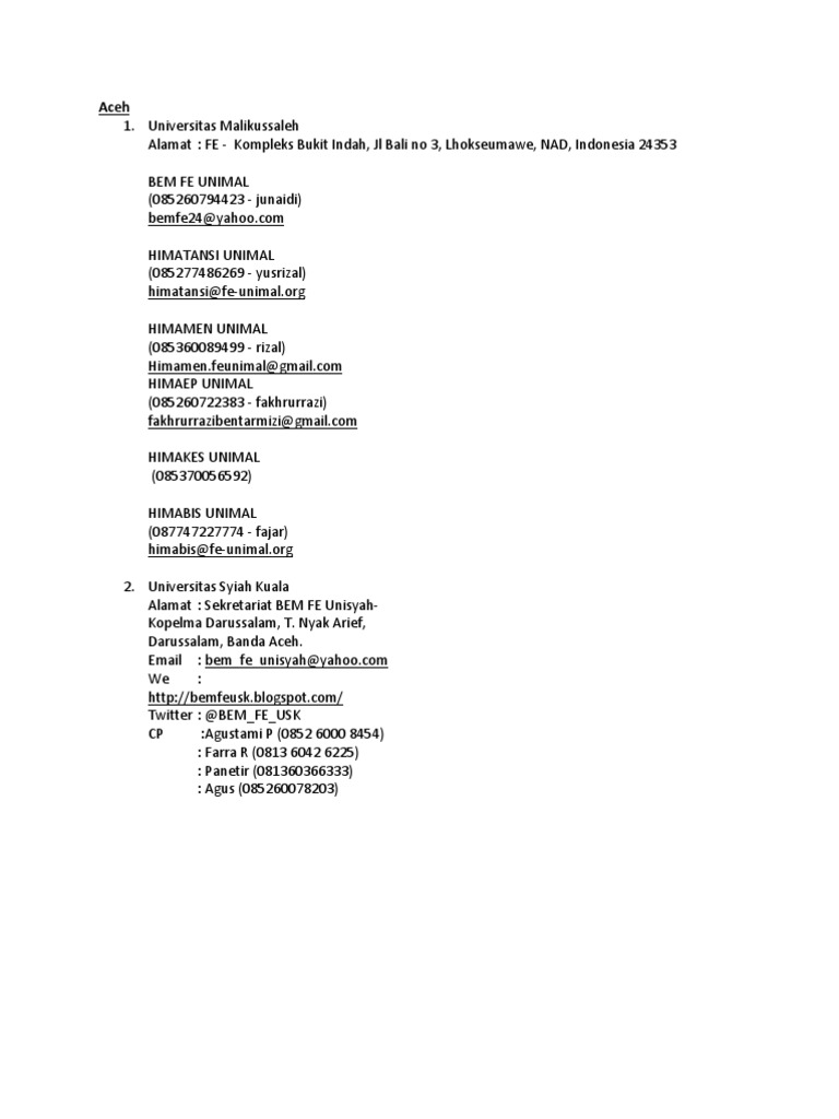 Database Universitas | PDF