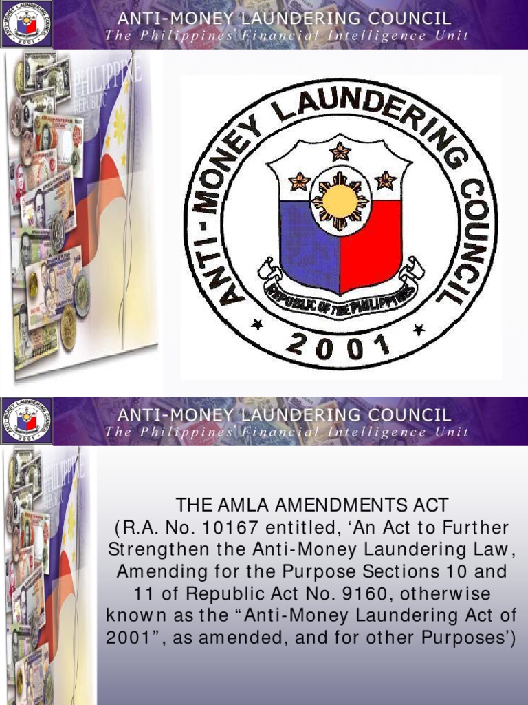 The Anti-Money Laundering Act of 2001 | Money Laundering | Criminal Justice