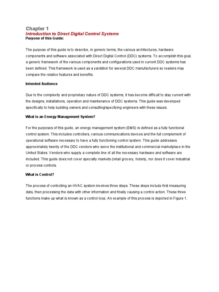 Introduction to DDC Systems Architecture & Components | PDF | Control ...
