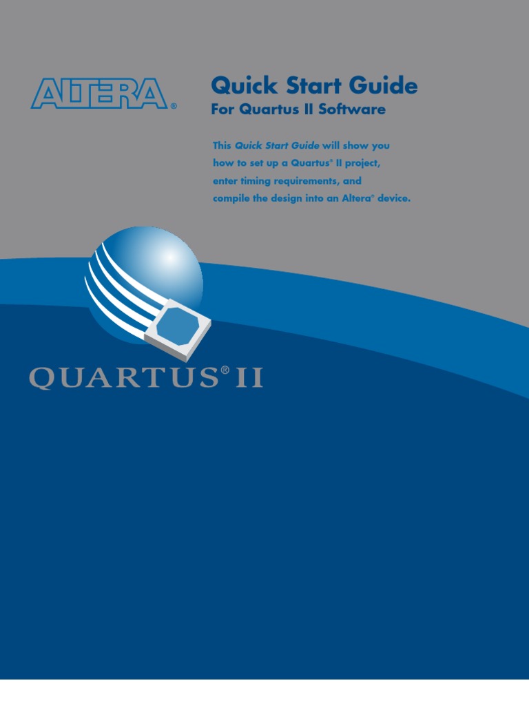 Quick Start Guide: For Quartus II Software | PDF