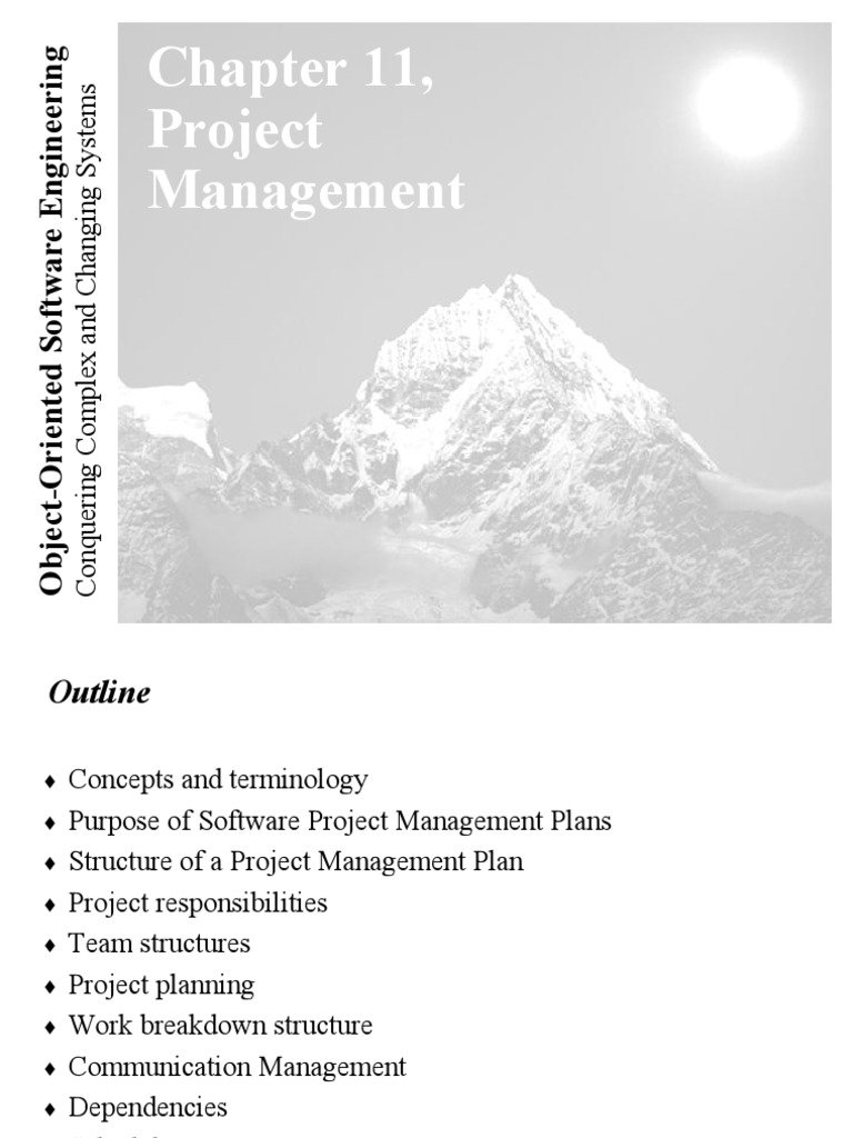 Software Project Management Plans Explained | PDF | Project Management ...