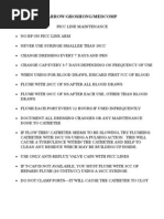 Catheter Care Plan | PDF | Catheter | Medical Specialties