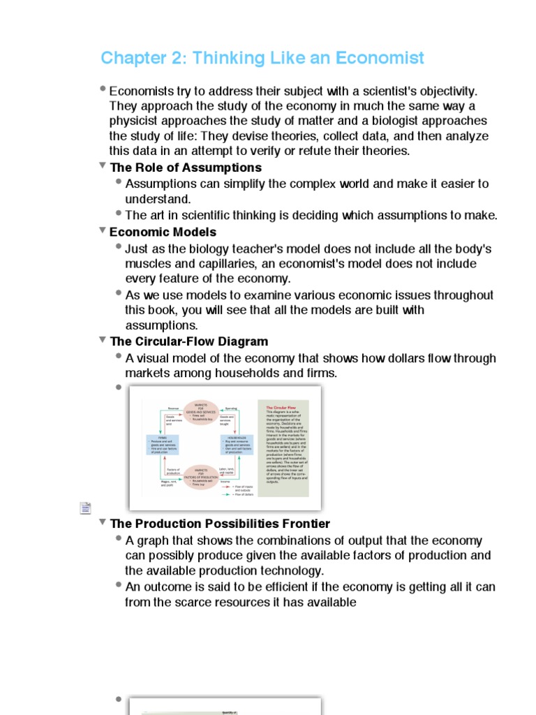 Thinking Like an Economist | Economic Model | Microeconomics | Free 30 ...