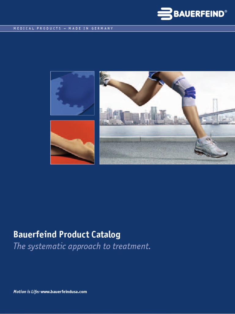 Product Catalog Bauerfeind Usa 0312 | PDF | Knee | Ankle
