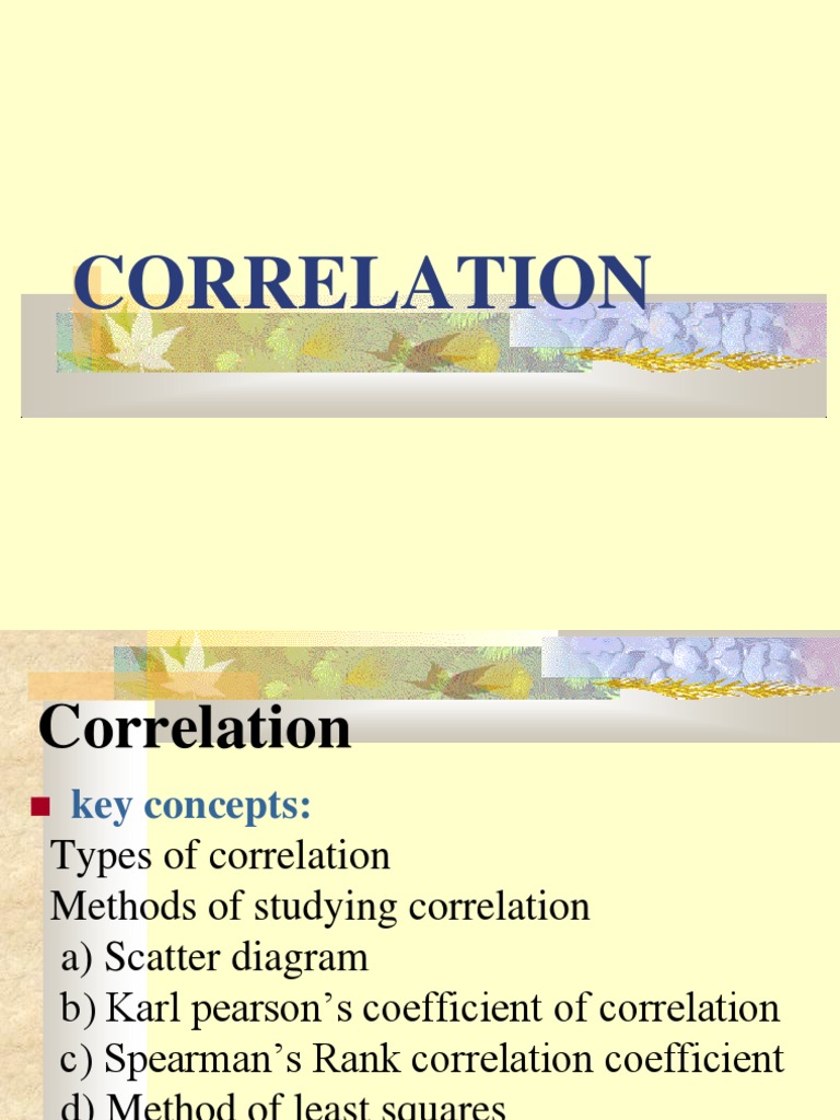 Correlation | PDF