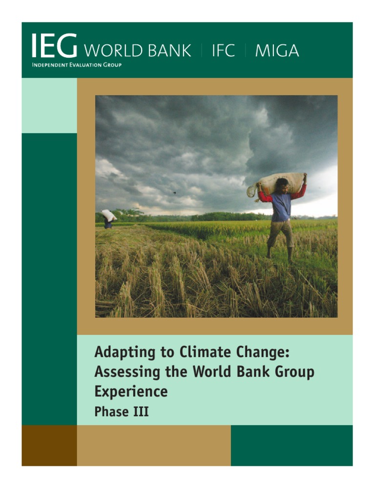 Adapting To Climate Change: Assessing World Bank Group Experience | PDF ...