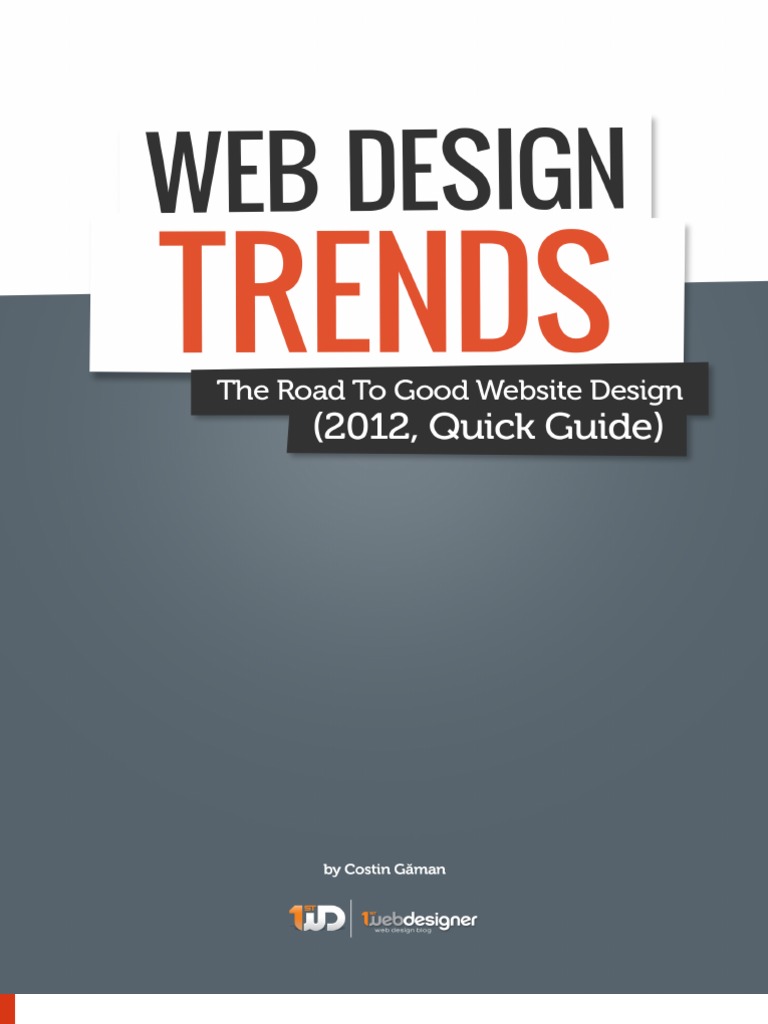 WebDesignTrends 1WD | PDF | Cascading Style Sheets | Web Design