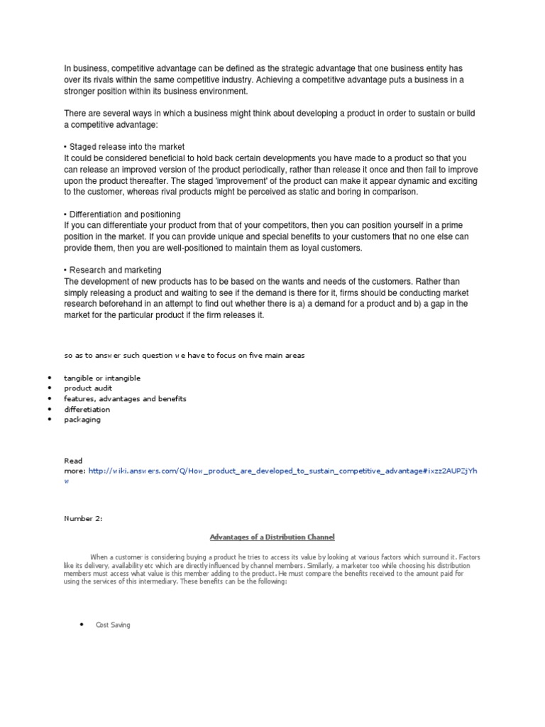 Marketing Unit 3 | PDF | Direct Marketing | Distribution (Business)