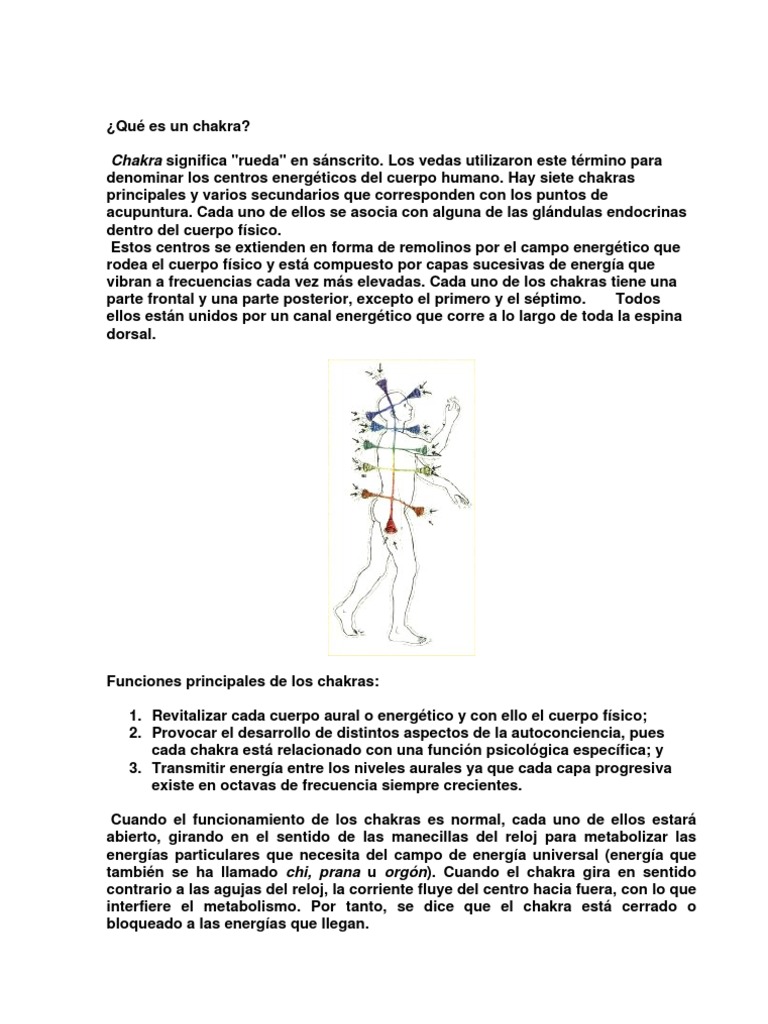 Los 7 Chakras | PDF | Timo | Tiroides