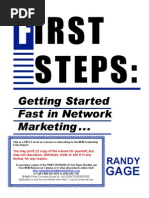 RANDY GAGE - Making The First Circle Work | PDF | Multi Level Marketing ...
