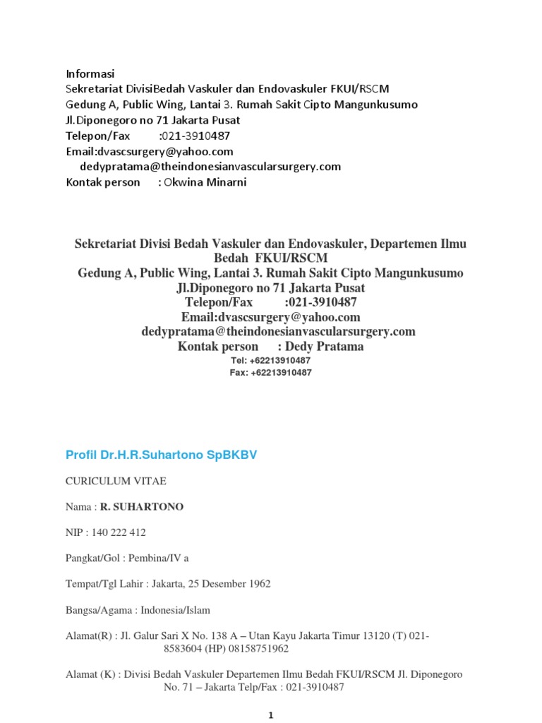 Bedah Vaskuler | PDF | Ilmu Sosial | Kesehatan Holistik