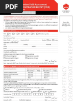 Work Experience Report Template | PDF | Engineer | Employment