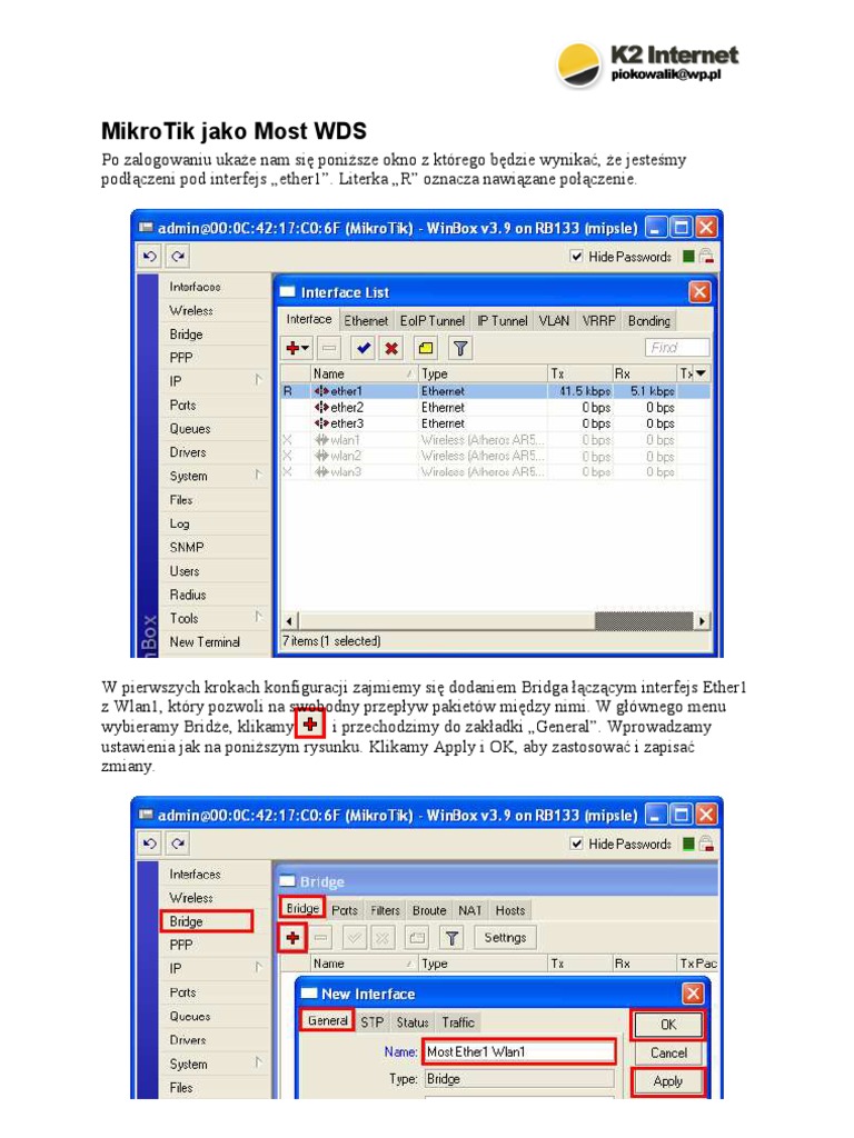 MikroTik WDS 3.X | PDF