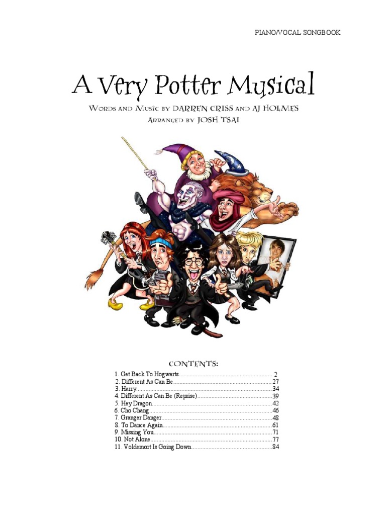 A Very Potter Musical | PDF