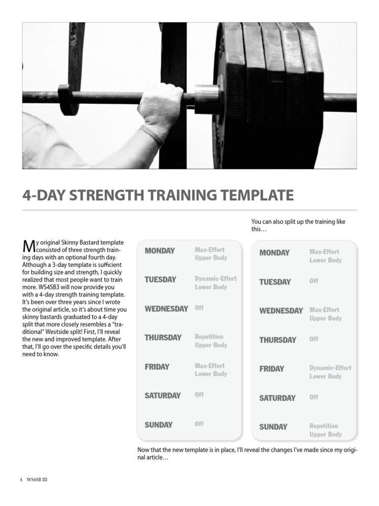 Rugby Off Season Workout | PDF | Strength Training | Self Care