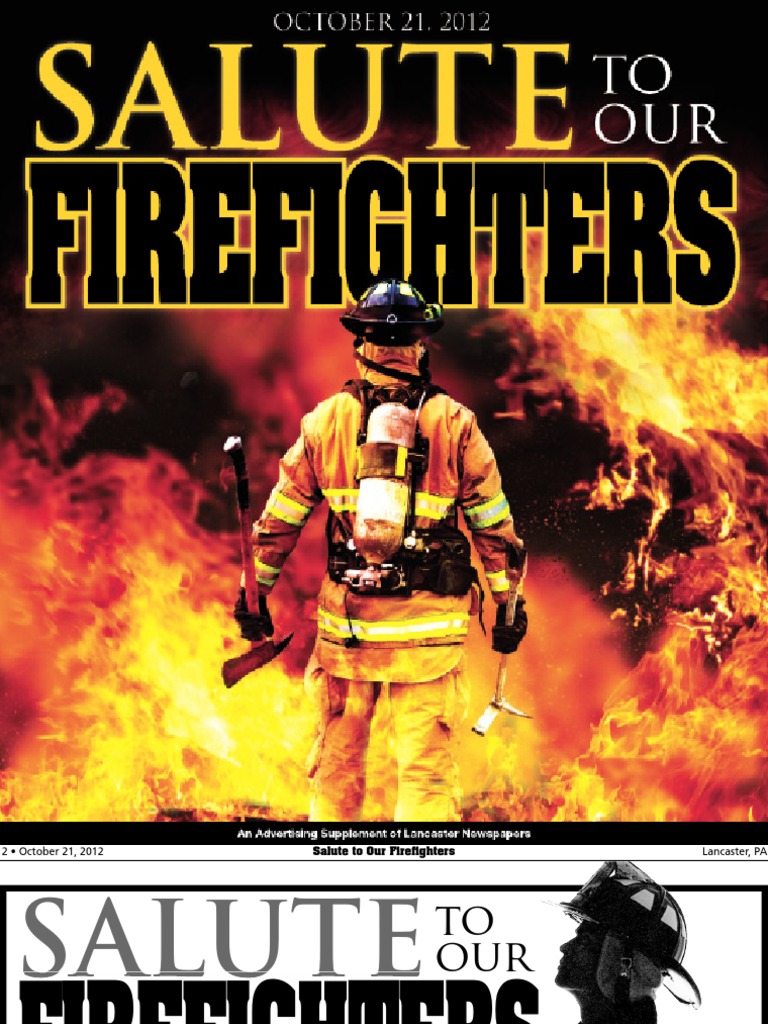 Salute To Firefighters | PDF | Emergency Services | Emergency Management