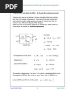 Rectifiers Formula Sheet | PDF | Science & Mathematics