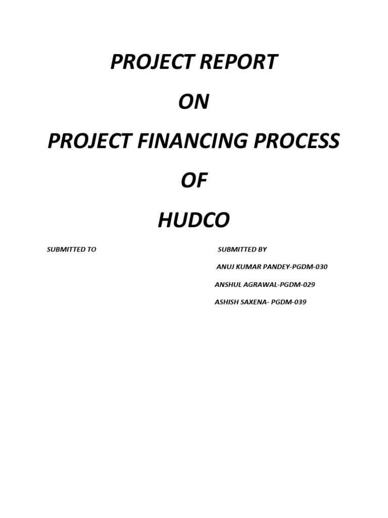 Project Financing Process Overview | PDF | Project Finance | Leverage ...