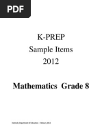 Grade 8 Math Study Guide | PDF