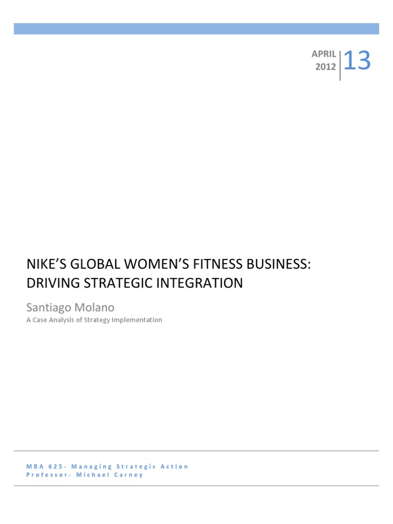Nike | PDF | Strategic Management | Leadership