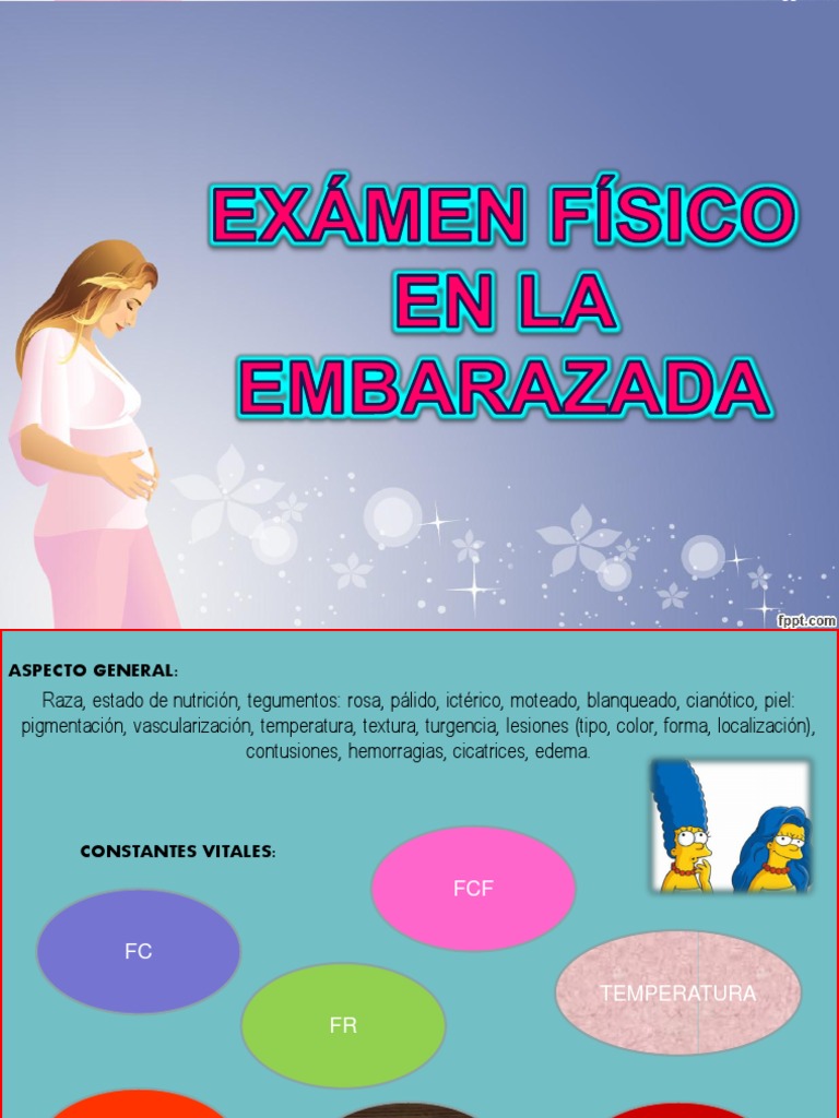 Examen Fisico en La Embarazada | PDF | El embarazo | Especialidades Medicas