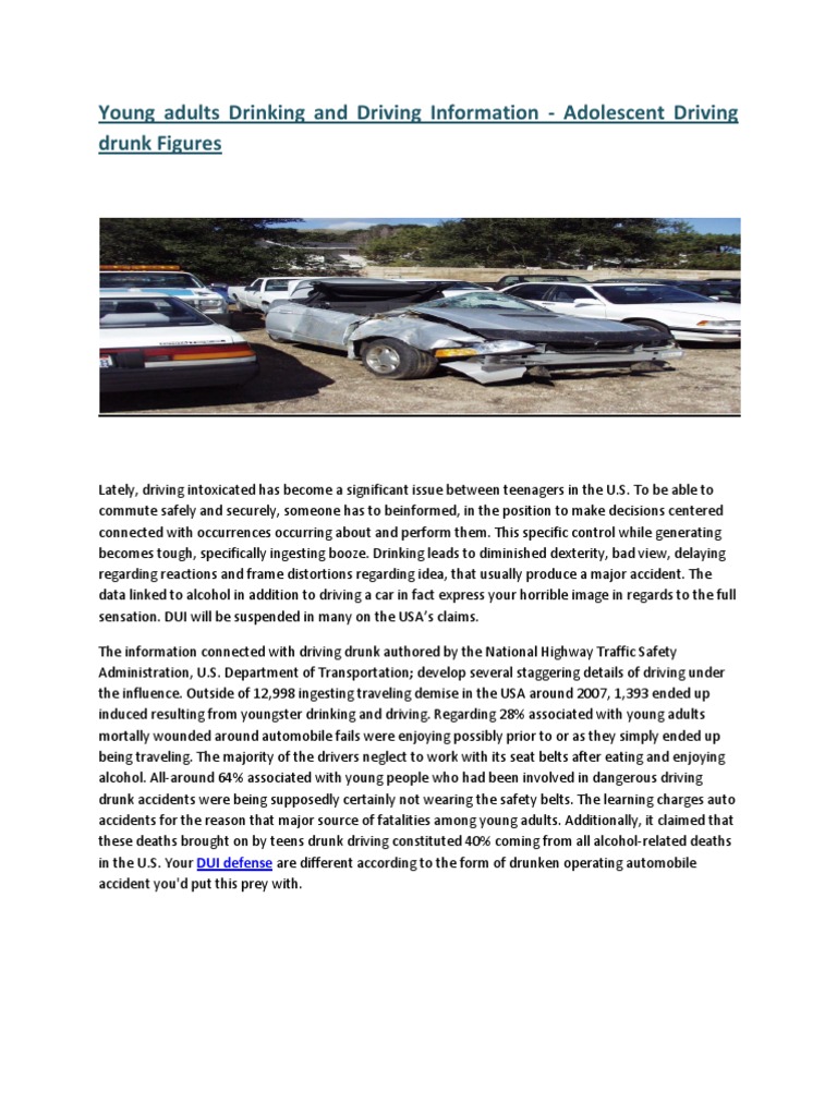 Dui 2 | PDF | Driving Under The Influence | Traffic Collision