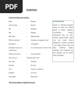 Grade 1 French Exam Structured | PDF