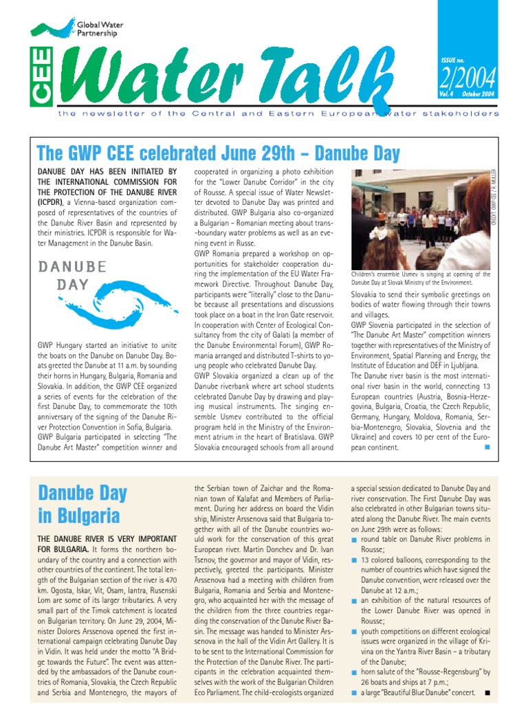 Water Talk 2/2004 | PDF | Danube | Water Resources