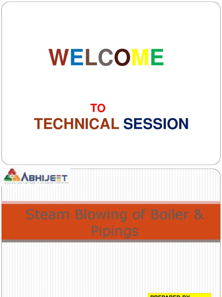 Steam Blowing Completion Criteria and Precautions | PDF | Steam | Boiler