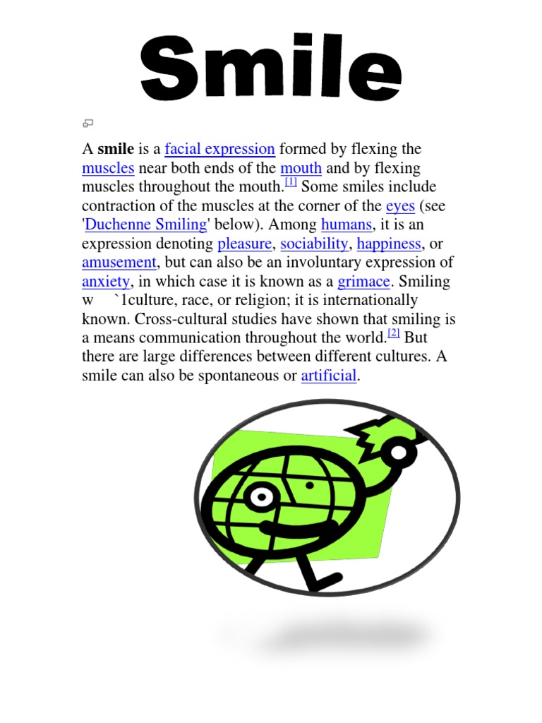 Smile | PDF | Foreign Language Studies | Self-Improvement