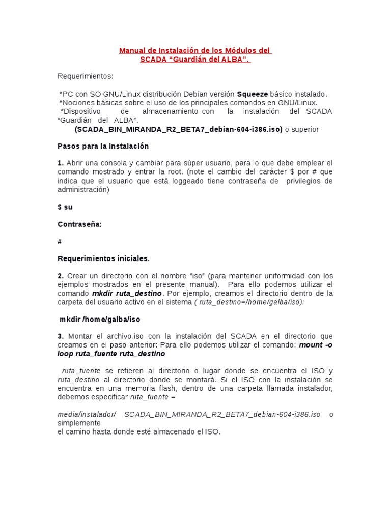 Manual Instalacion Galba | PDF | Postgre Sql | Autenticación