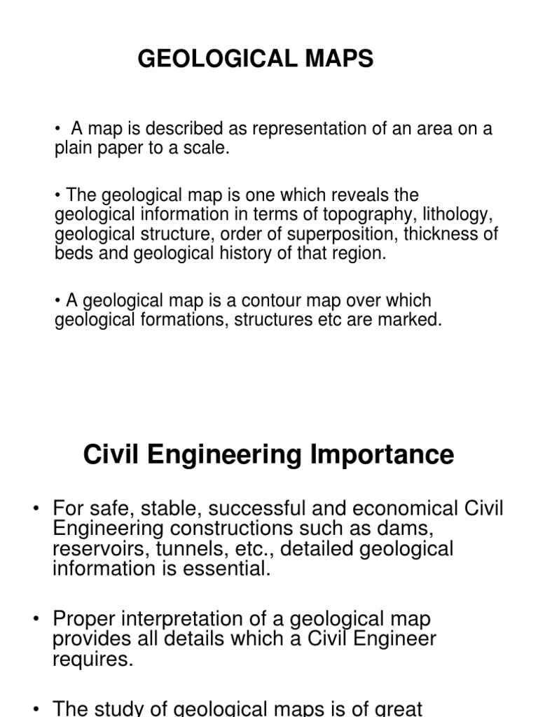 Geological Maps | Download Free PDF | Contour Line | Geology