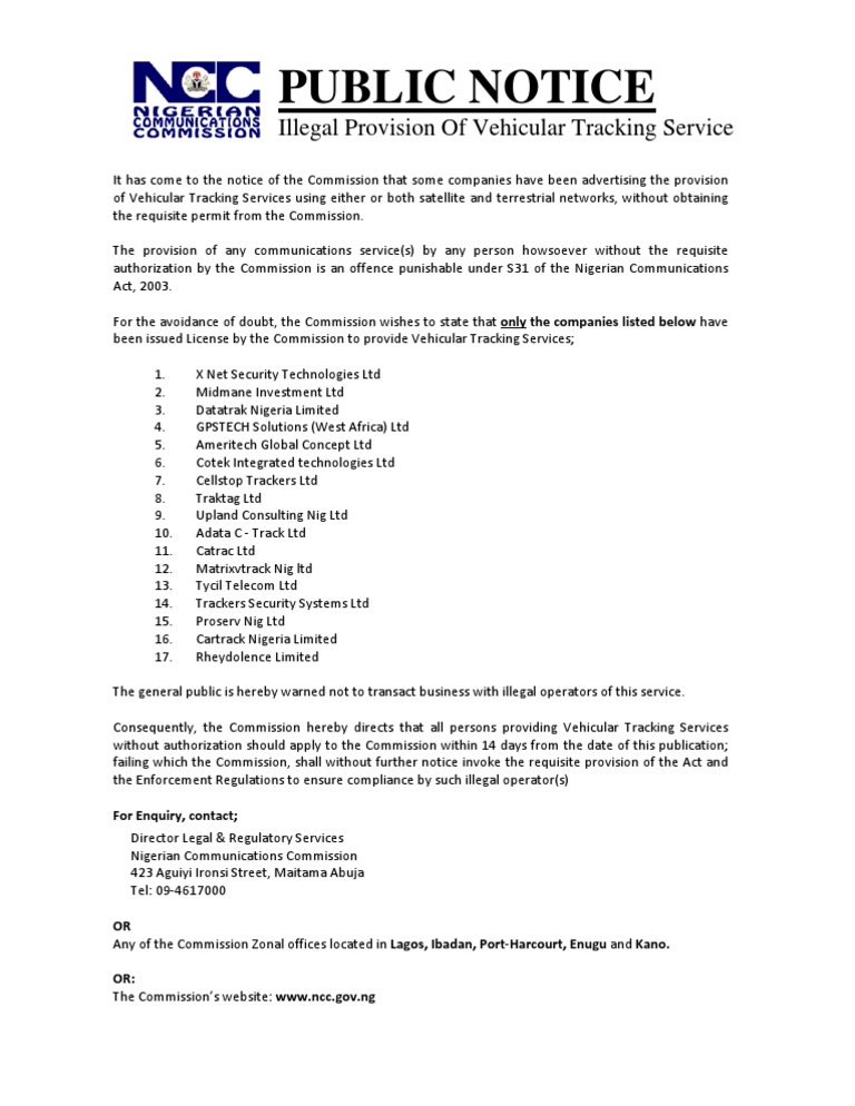 Illegal Vehicular Tracking Alert | PDF