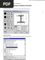 Quick Guide To Beam Analysis Using Strand7 | PDF | Bending | Beam ...