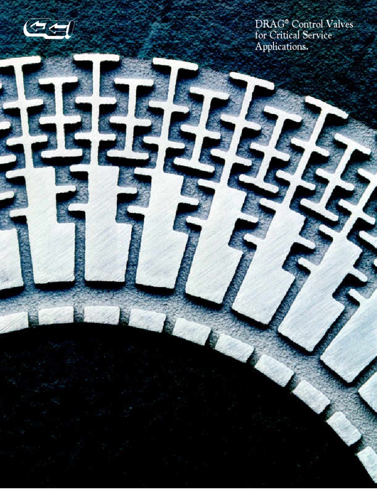 Critical Service Control Valve - DRAG | PDF | Valve | Drag (Physics)