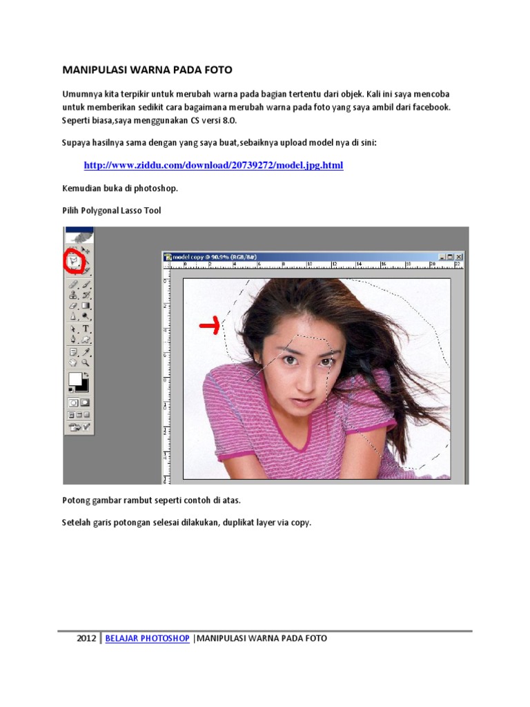 Manipulasi Warna Pada Foto | PDF