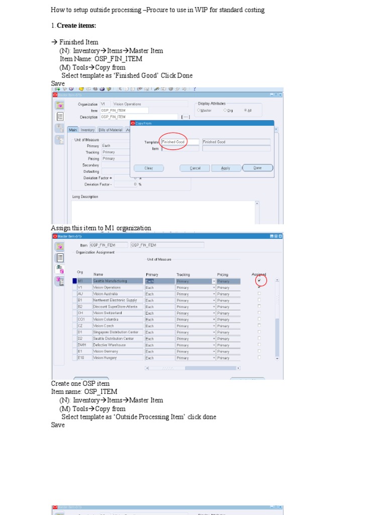 OSP - Document Wip Outside Processing | PDF | Employment | User (Computing)