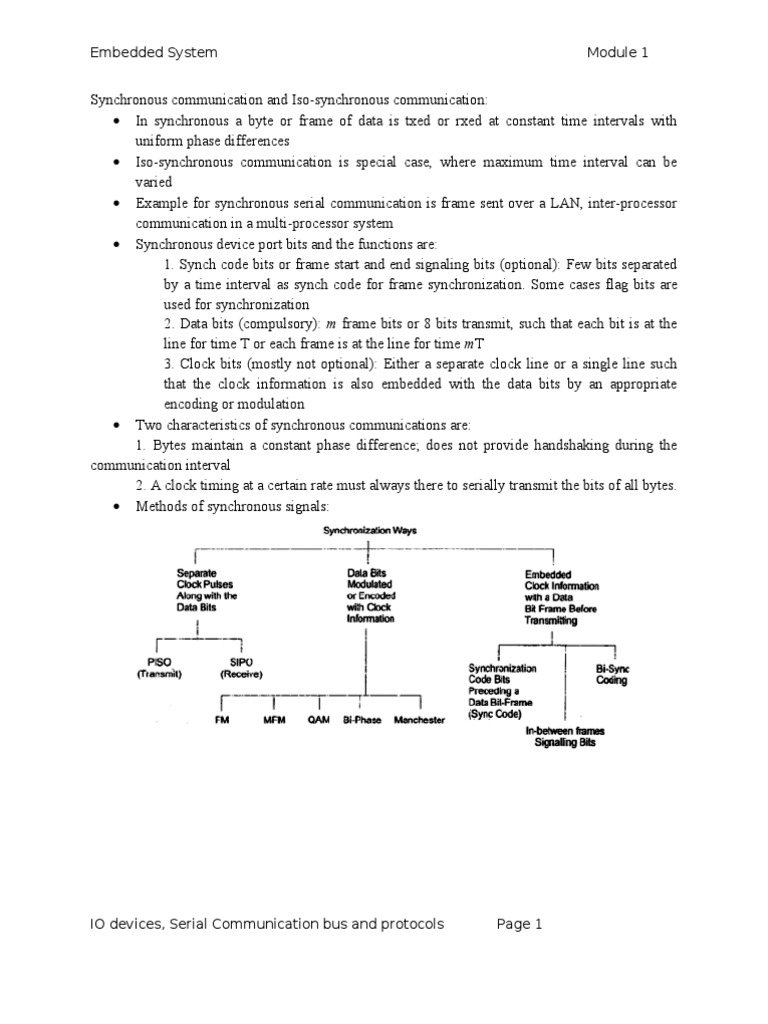 Embedded System Kerala University Module 1 Notes | PDF | Usb ...