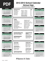 2009-2010 School Year Calendar | PDF