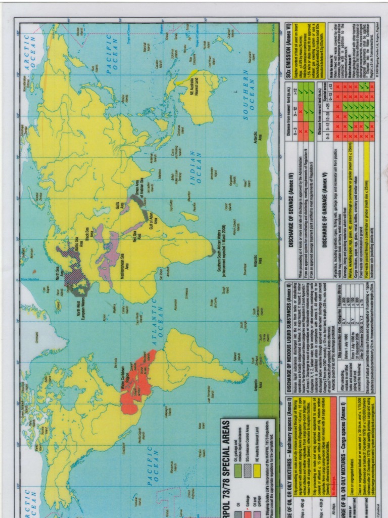 Marpol Special Areas | PDF