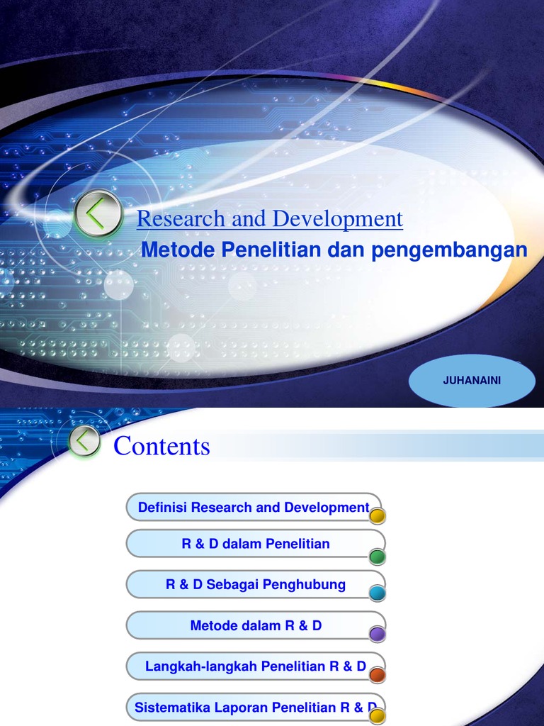Metode Penelitian R&D dan Tahapannya | PDF | Karier & Perkembangan | Bisnis