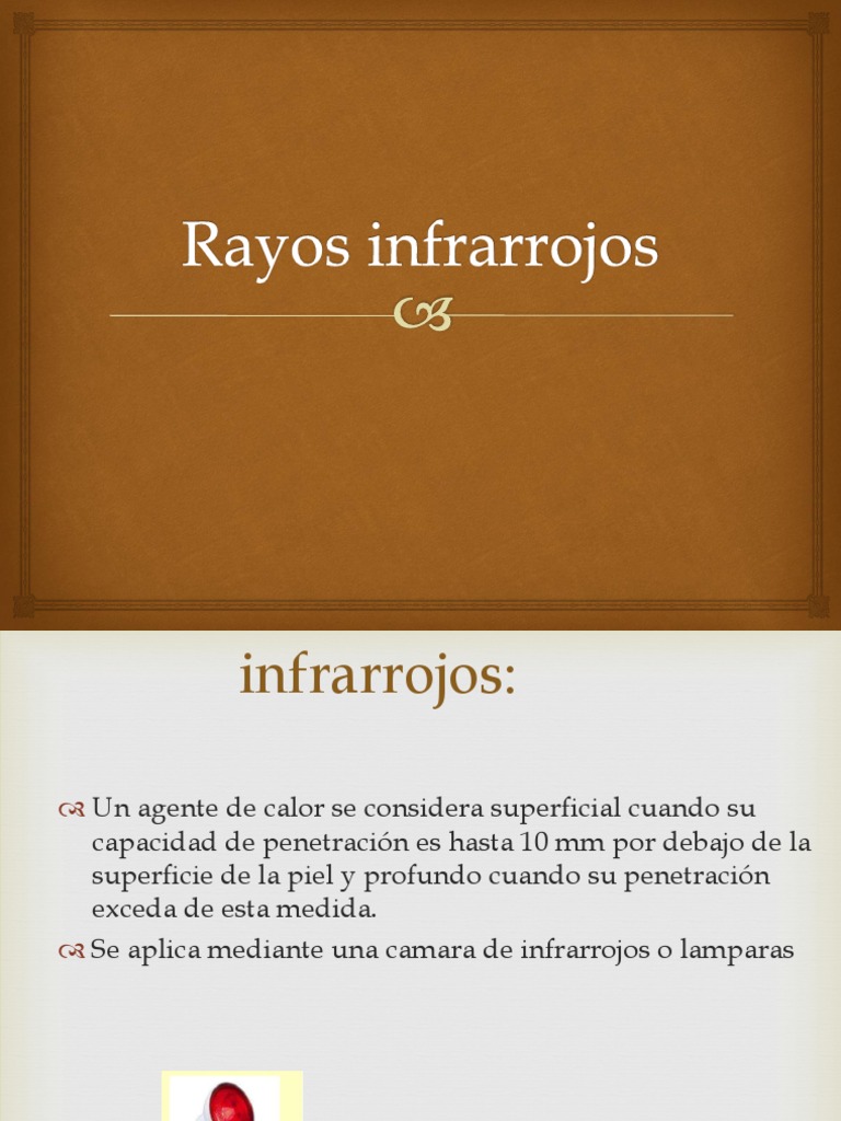 Rayos Infrarrojos | PDF | Infrarrojo | Espectro electromagnético