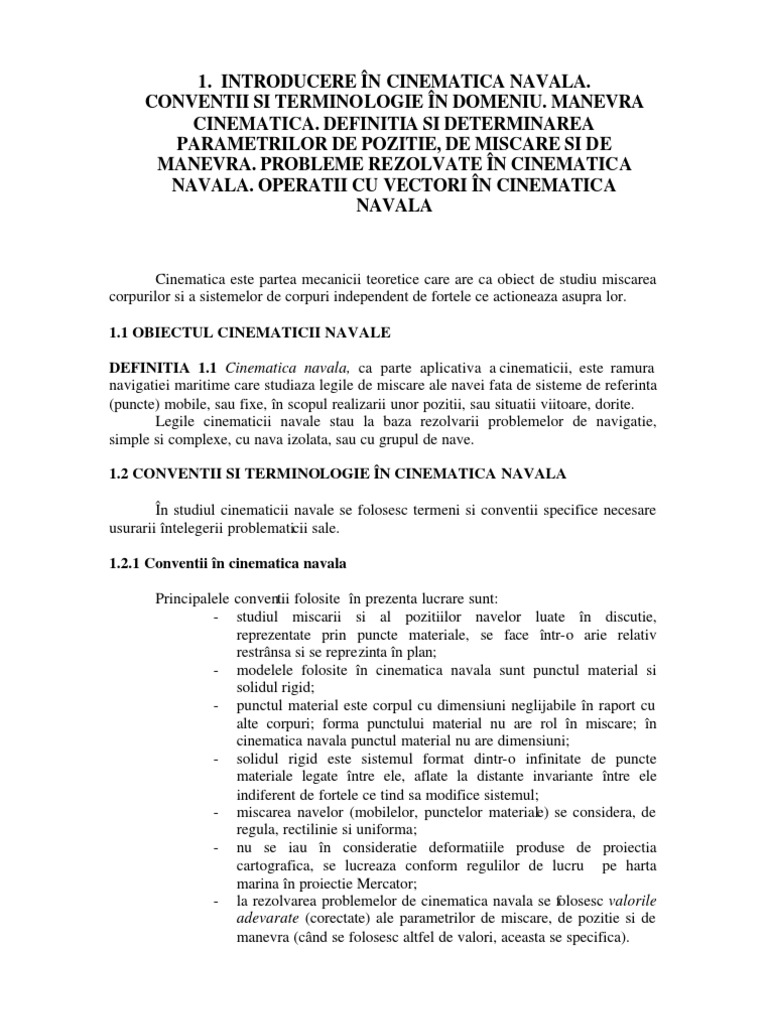 01 Introducere in Cinematic | PDF