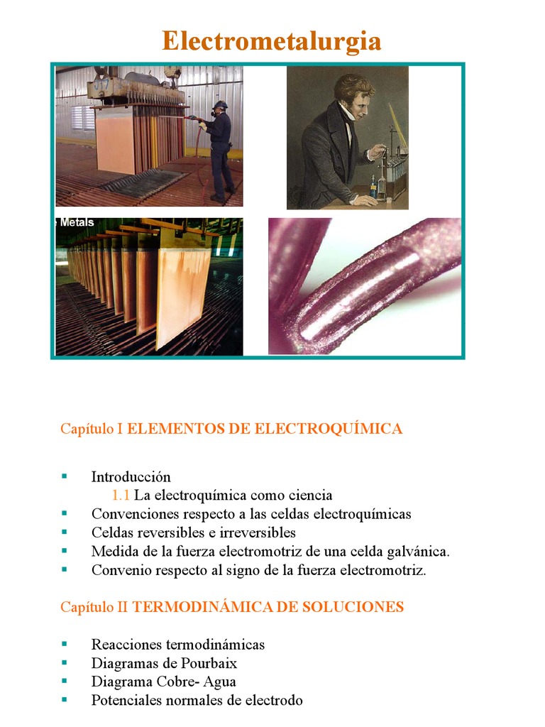 Introducción a la electroquímica y sus aplicaciones en la ...