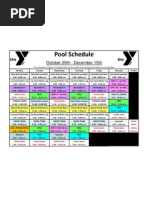Competitive Swim Time Standards | PDF