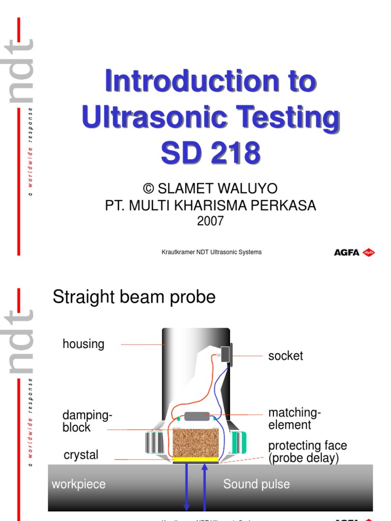Krautkramer Ultrasonic Testing Overview | PDF | Ultrasound ...